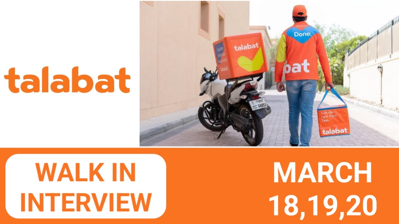 Talabat Careers in Kuwait | Walk in interview 2024 - Career Updates Job