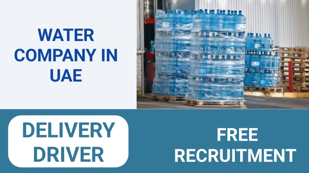 Water company new job vacancies in UAE| UAE new job vacancies 2024 ...