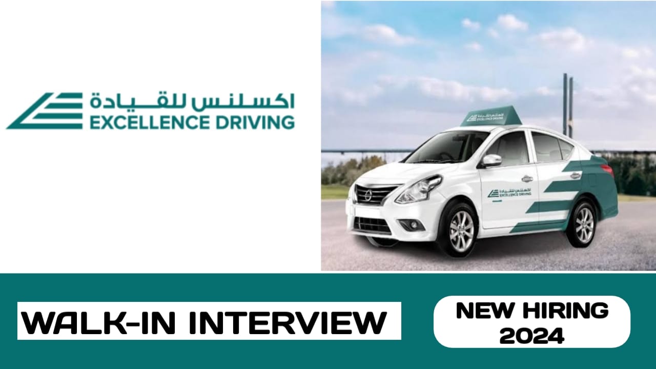 The Excellence Driving Centre is ready to conduct walk-in interview in ...