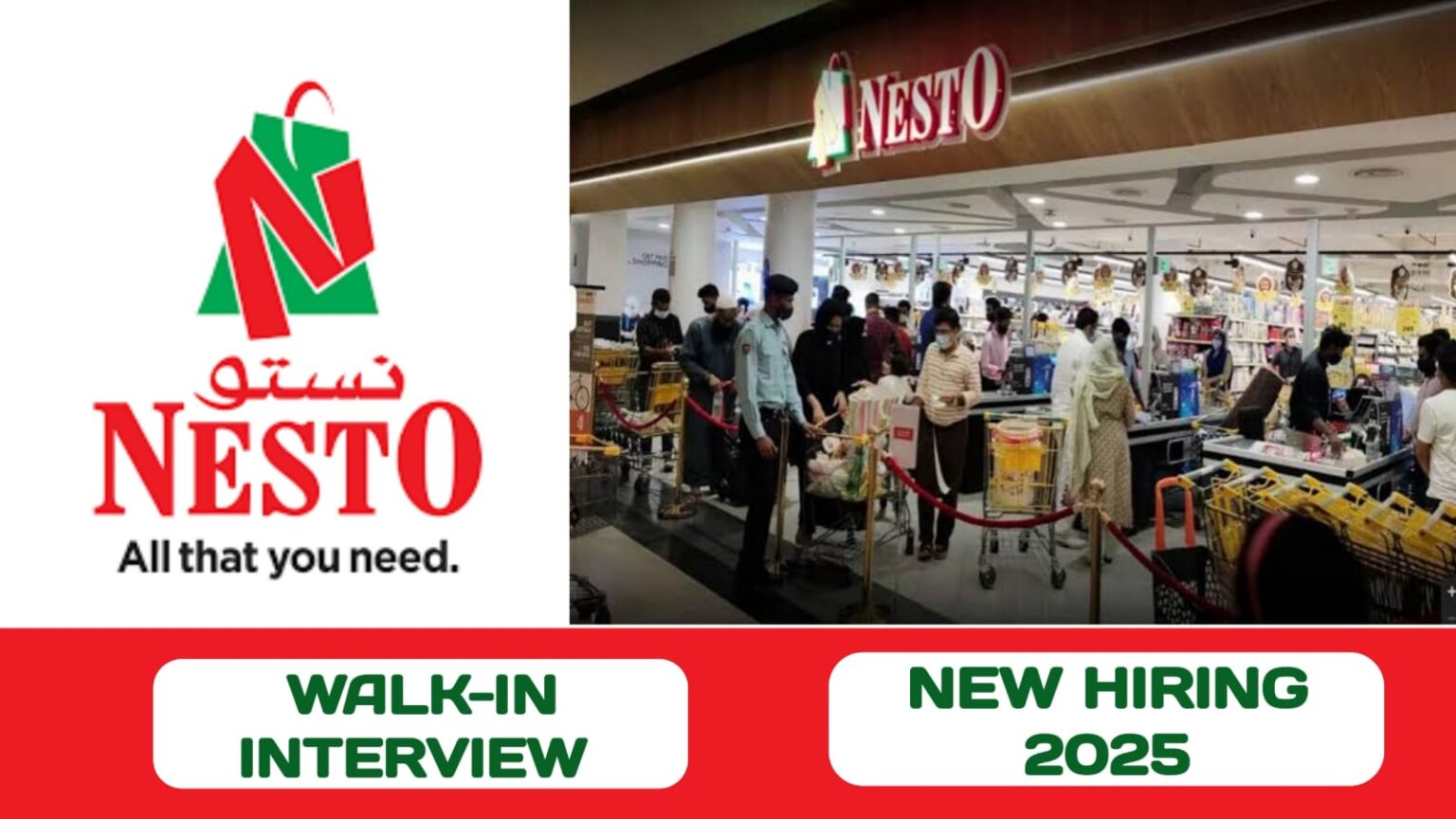 Nesto Group is ready to conduct walk-in interview in UAE | new job vacancies in UAE - 2025 ...