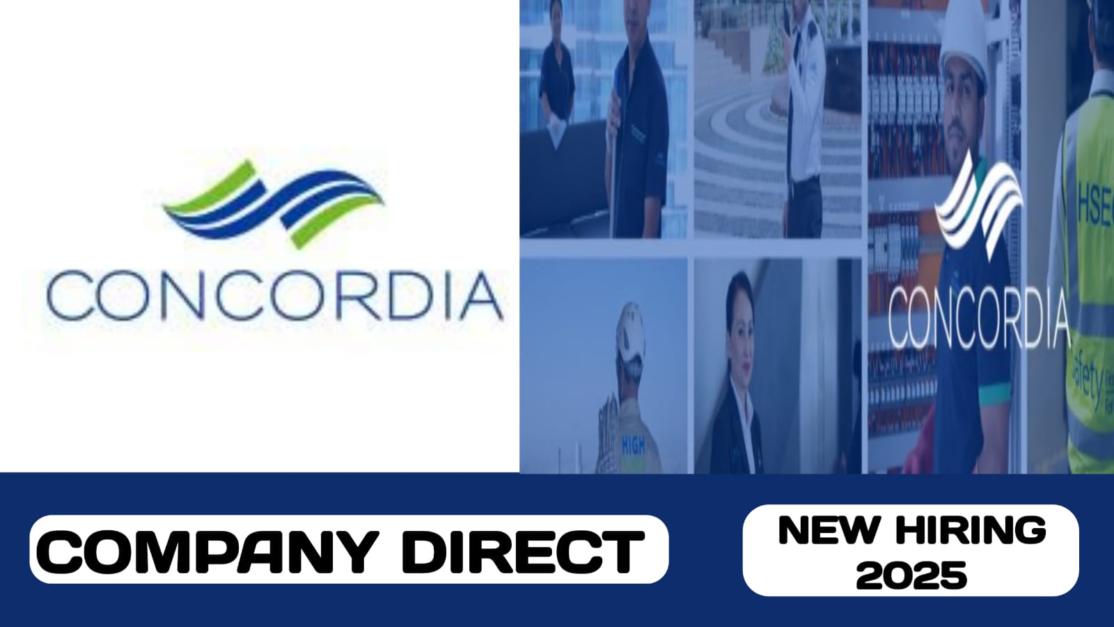 CONCORDIA DMCC Integrated Facility Management services have walk-in ...